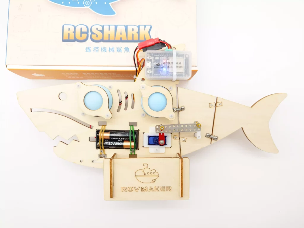 Robot Fish - Programmable RC Shark X 4 | ROV MAKER